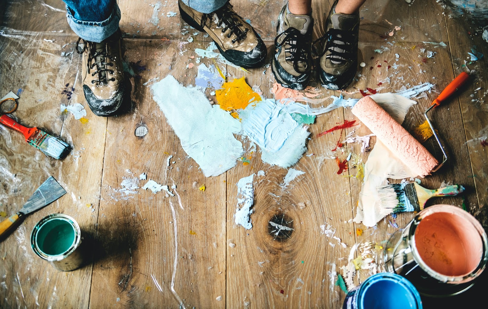 Spilled Paint Building How To Deal With Paint Spills | House Painting
